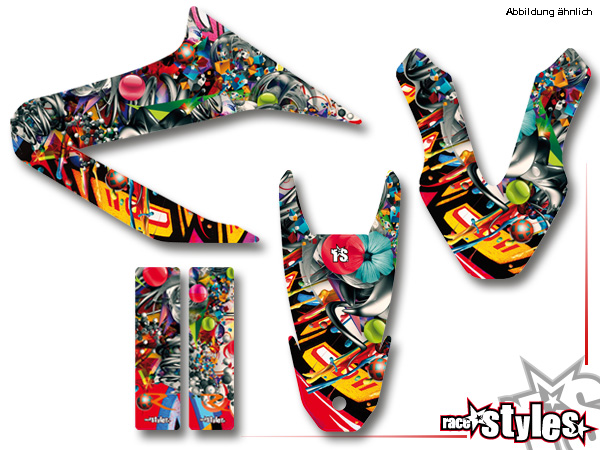 Yamaha WR 125X / R / DT » Sticker-BOMB » 02 Basic KIT